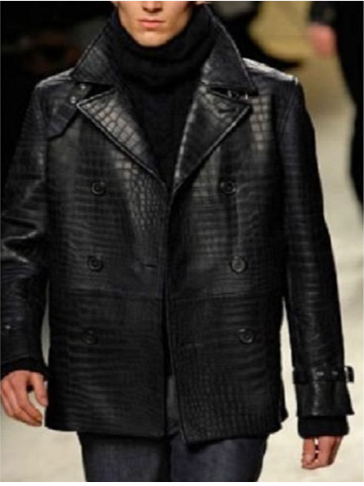 Burberry Alligator Crocodile Style Leather Jacket – Bay Perfect Burberry Alligator Crocodile Style Leather Jacket – Bay Perfect