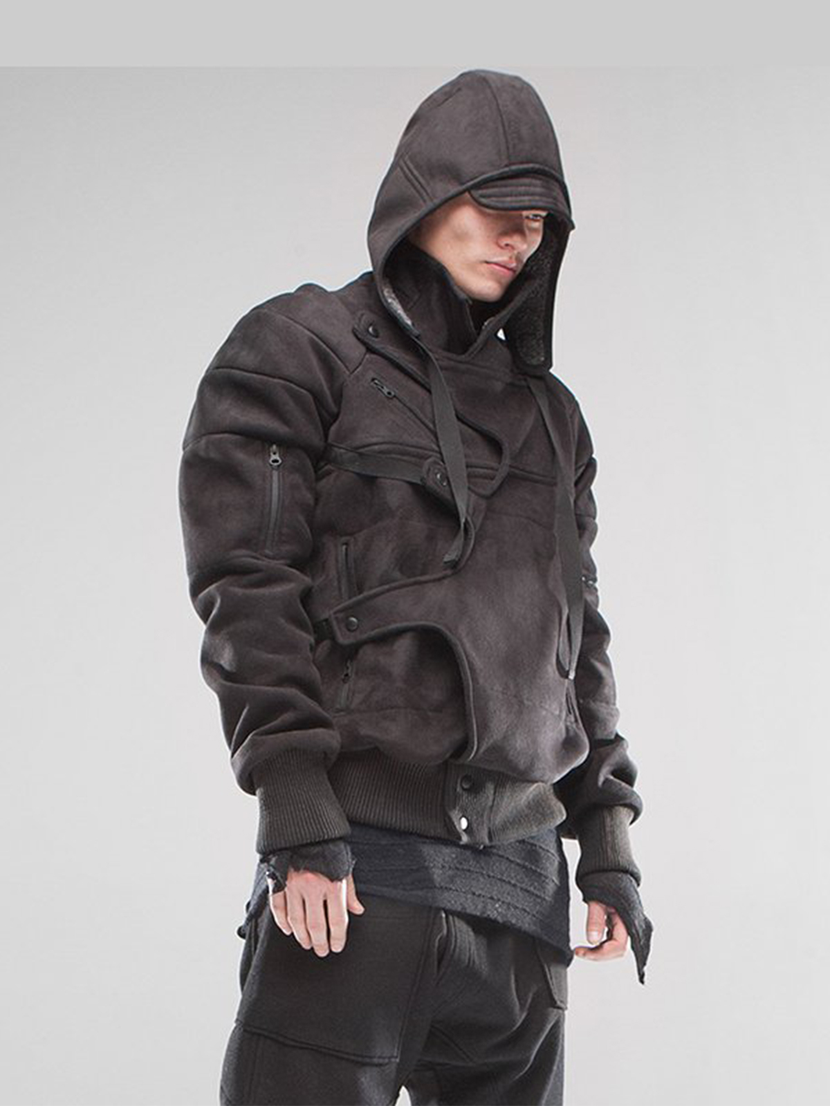 Men’s Assassin’s Removable Hood Jacket – Bay Perfect