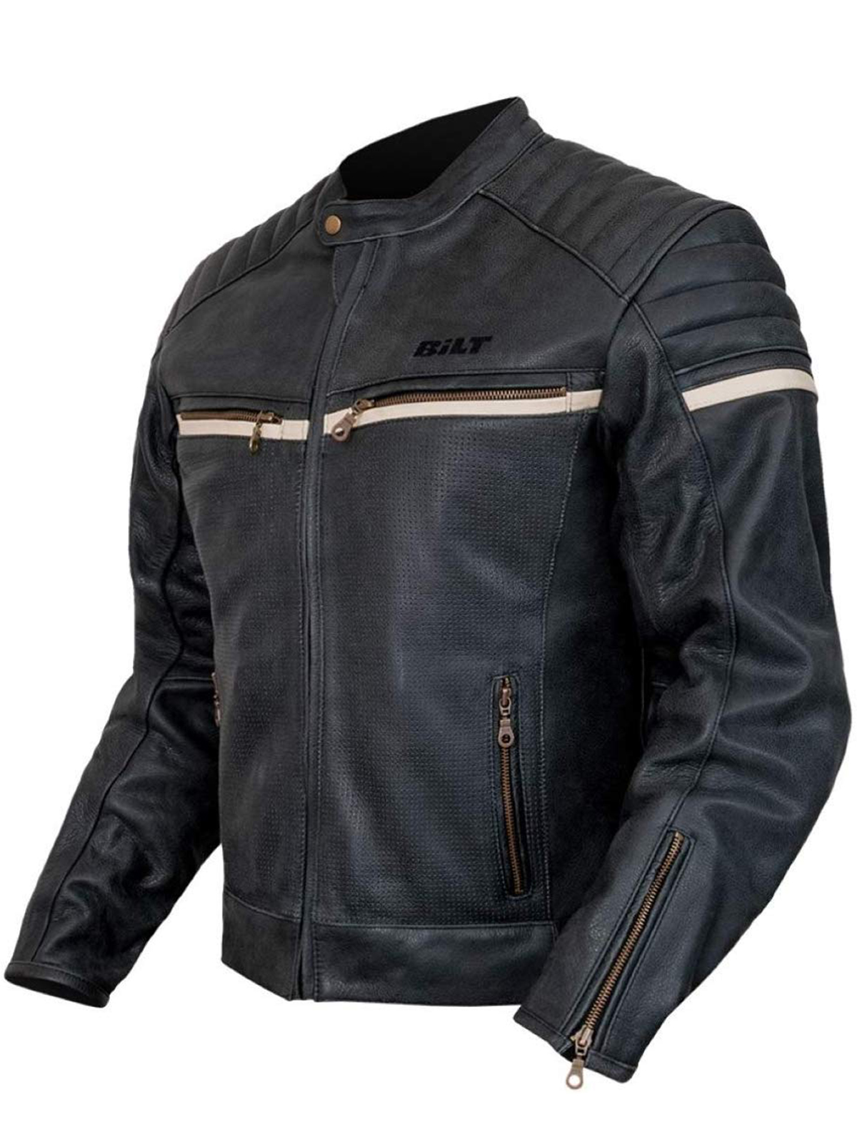 Men’s Bilt Alder Leather Jacket – Bay Perfect