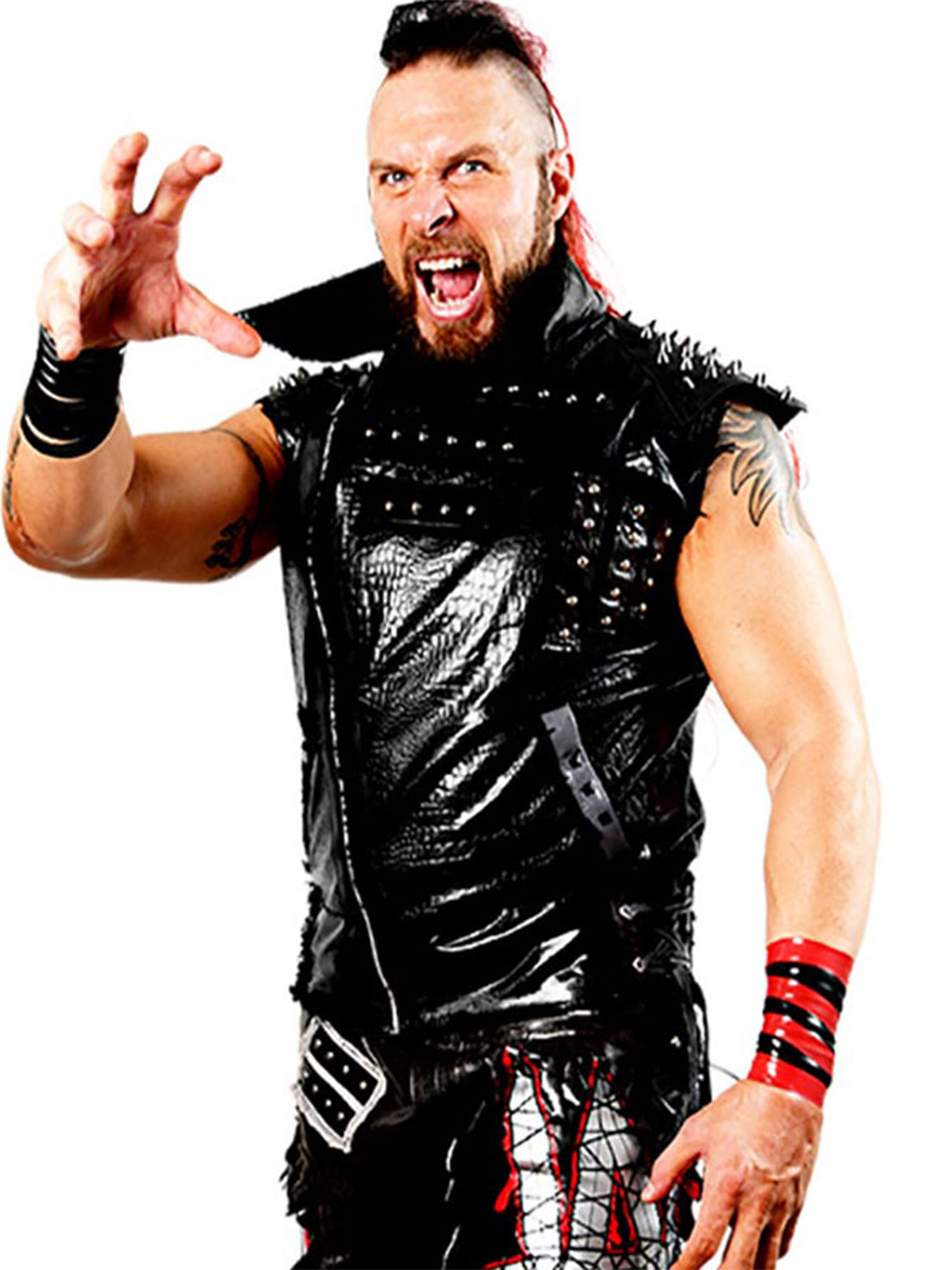 WWE Lance Archer Black Leather Vest – Bay Perfect WWE Lance Archer Black Leather Vest – Bay Perfect