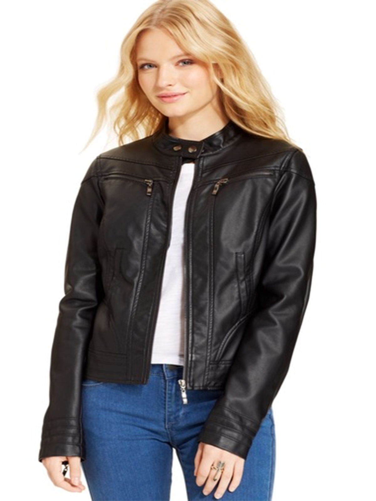 Women’s American Rag Leather Jacket – Bay Perfect